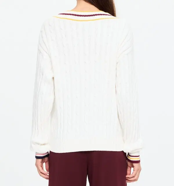 The Upside Josette Cable-knit Sweater