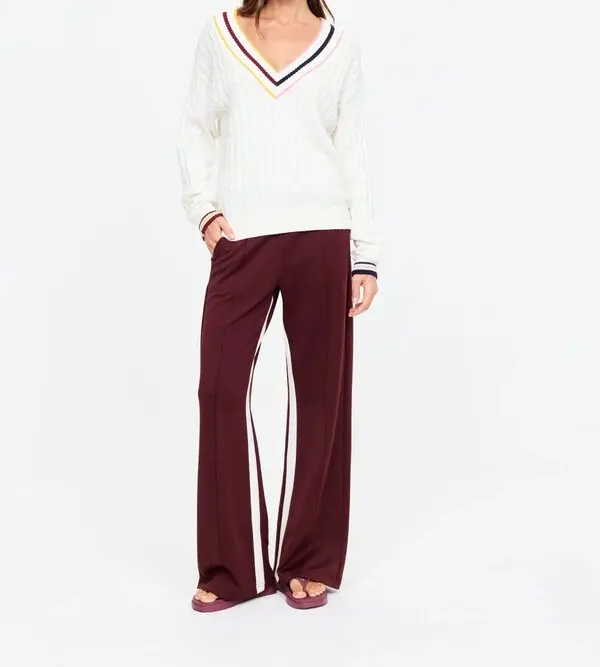 The Upside Josette Cable-knit Sweater