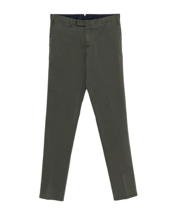 PT TORINO Slim-fit Trousers - Dark Green