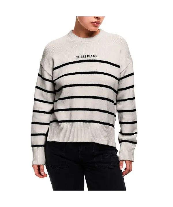 Guess Crewneck Longsleeve Knit Sweater