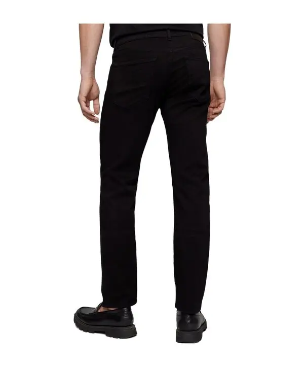 Hugo Boss Solid Color Straight Leg Jeans