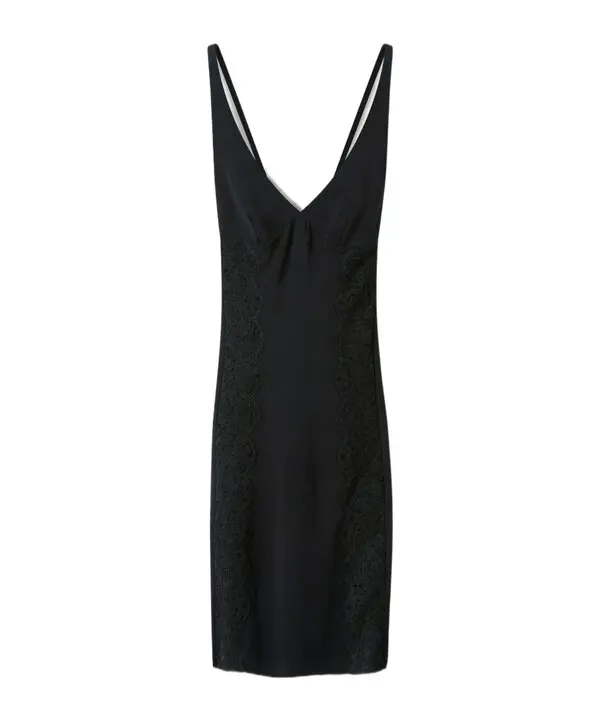 Stella McCartney Lace Panel Midi Dress