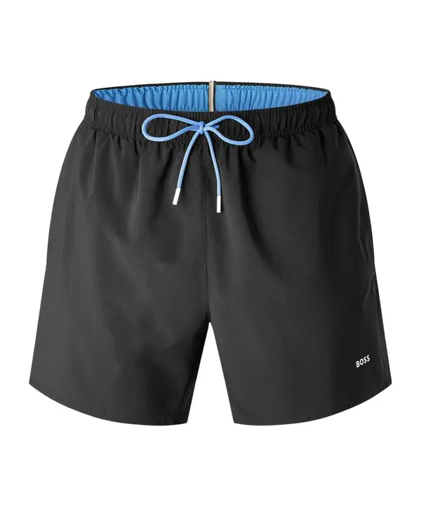 Hugo Boss Drawstring Swim Shorts - Black