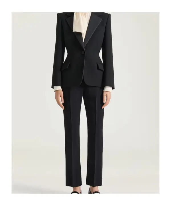 Givenchy Slim Fit Tailored Pants In Wool