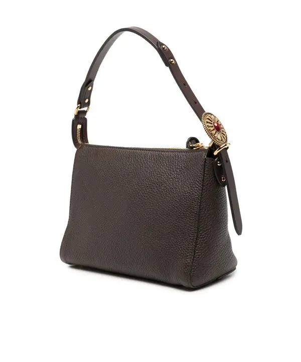 Etro Grainy Leather Shoulder Bag