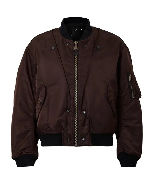 MAISON MARGIELA Reversible Bomber - Black