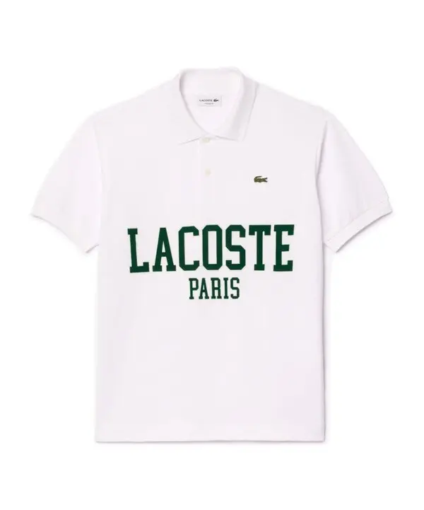 Lacoste Versatile Shortsleeve Top - White