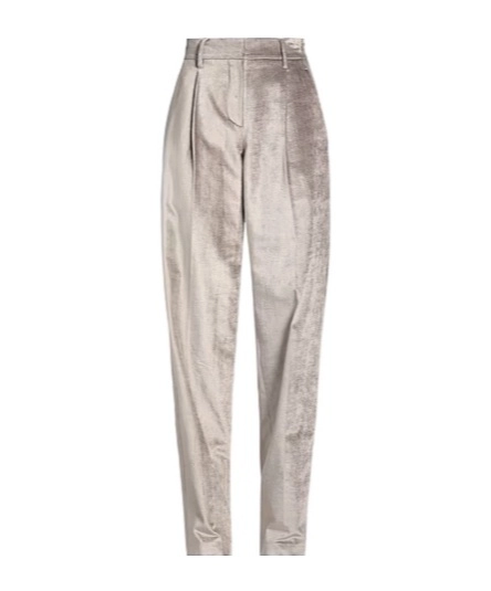 Brunello Cucinelli Wide-leg Velvet Trousers - Nude