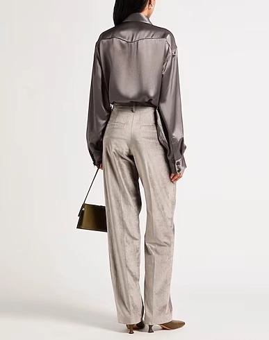Brunello Cucinelli Wide-leg Velvet Trousers