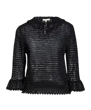 Chloé Lightweight Knit Top - Black