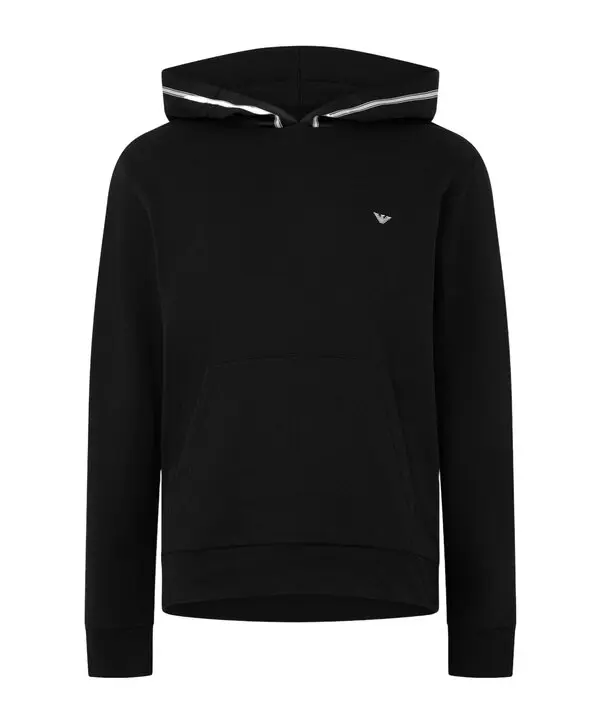Emporio Armani Hooded Sweatshirt - Black