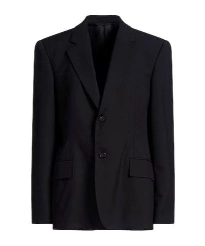 Balenciaga Wool Blazer - Black