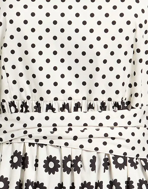Tory Burch Sleeveless Floral Print Midi Dress