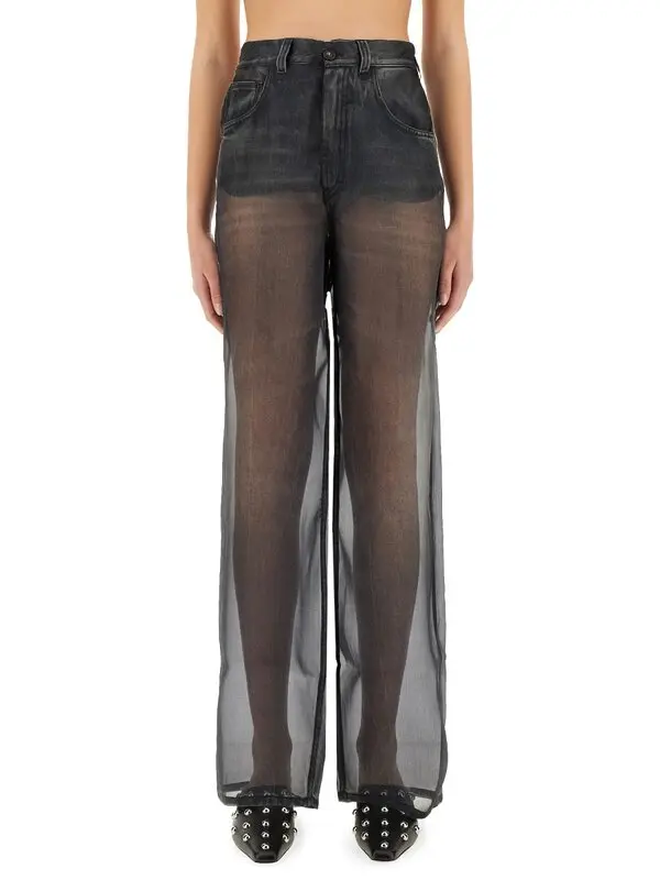 HAIKURE Winona Sheer Organza Wide Leg Pants