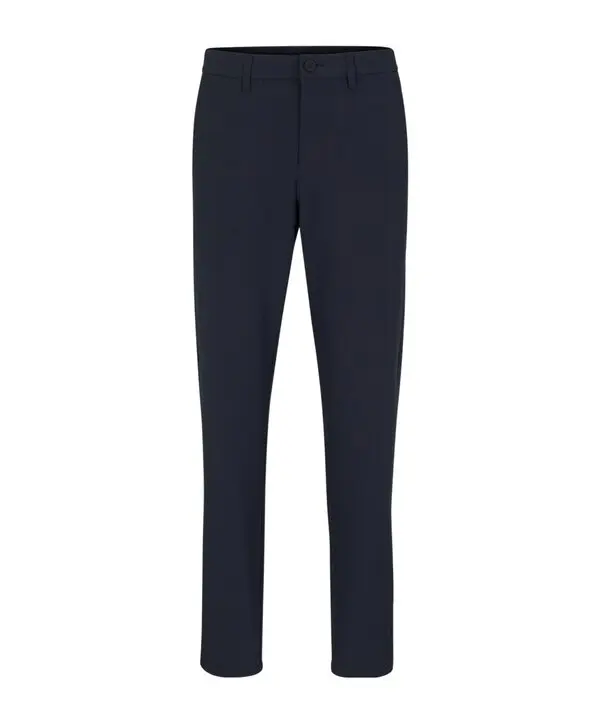 Hugo Boss Solid Color Casual Pants - Black