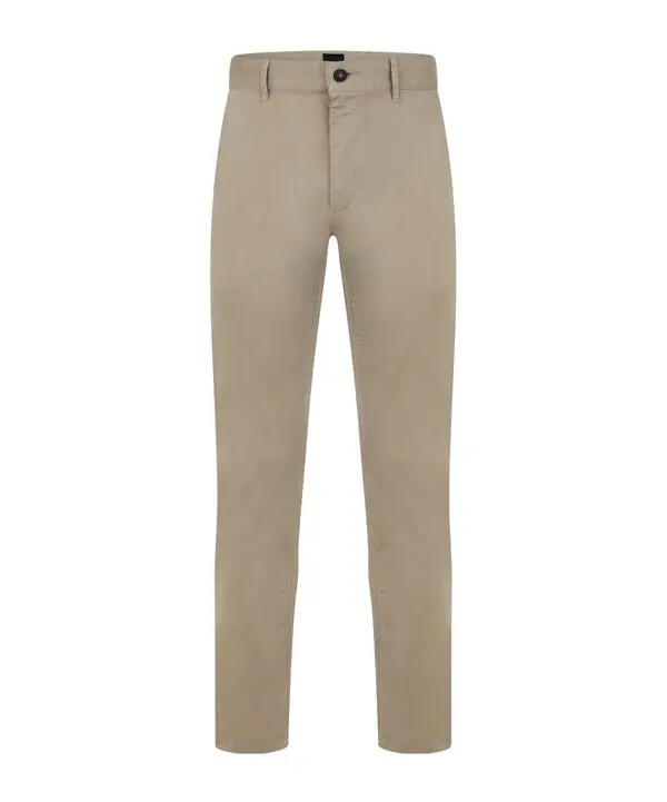 Hugo Boss Slimfit Casual Trousers - Nude