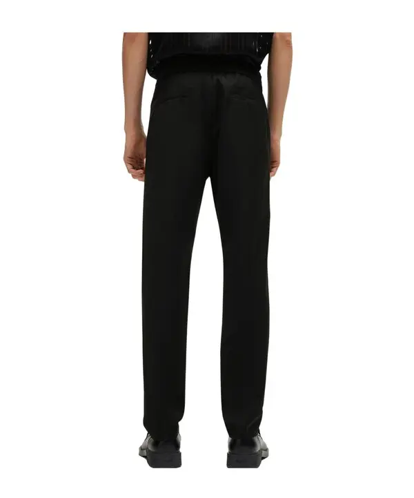 Hugo Boss Solid Color Skinny Trousers