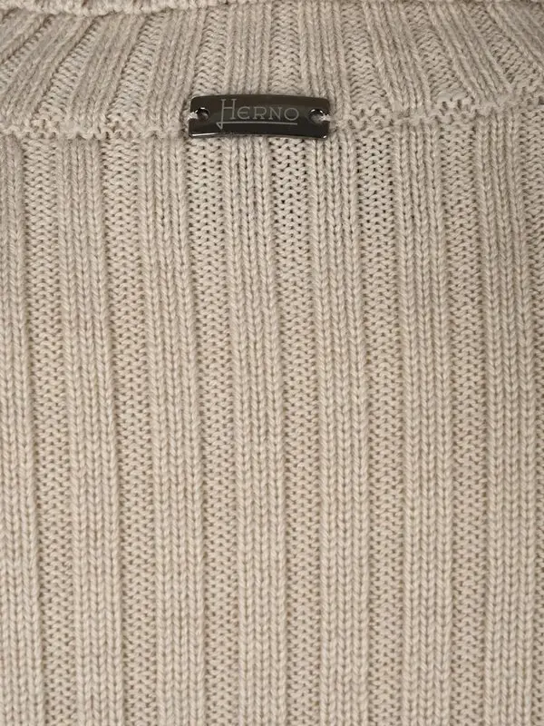 Herno Turtleneck Knit Top