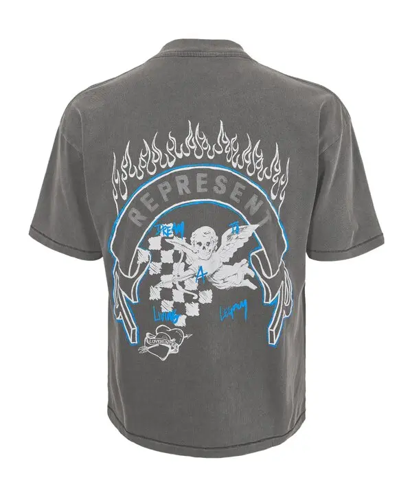 REPRESENT Mockneck Shortsleeve Tshirt