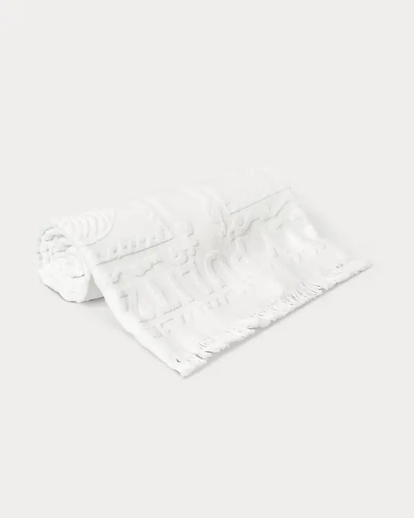 Lilly Pulitzer® Jacquard Beach Towel - White