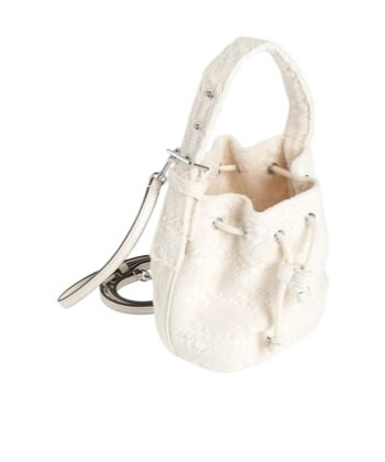 Tory Burch Logo Jacquard Terrycloth Bucket Bag