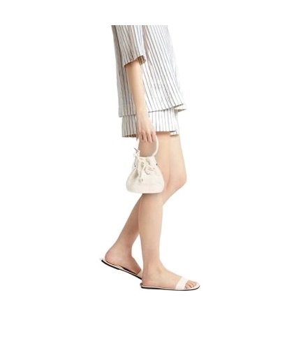 Tory Burch Logo Jacquard Terrycloth Bucket Bag