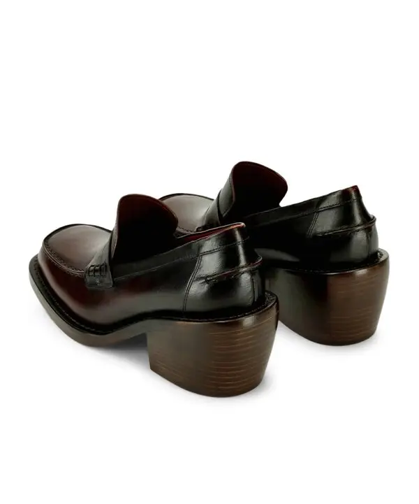 Dries Van Noten Heeled Leather Loafers