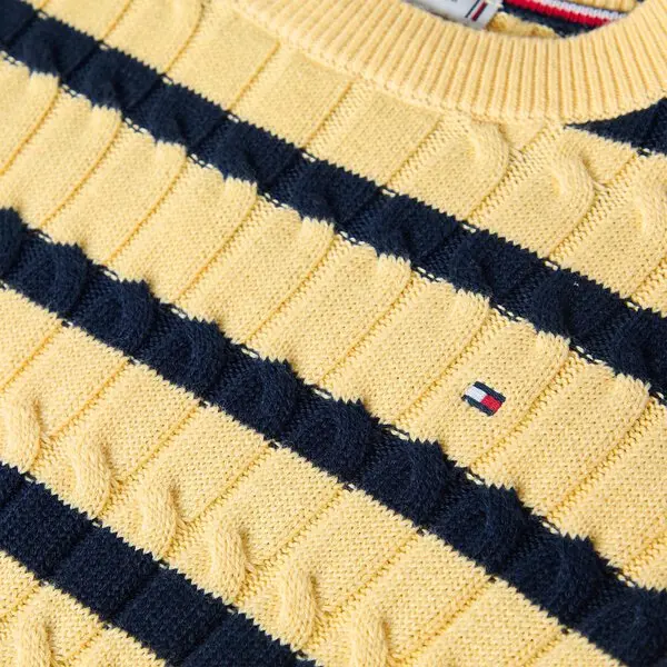 Tommy Hilfiger Pure Cotton Cable Knit Sweater