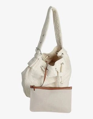 Tory Burch Terry Cloth Bucket Bag
