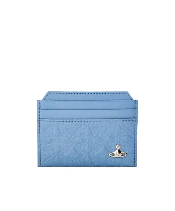 VIVIENNE WESTWOOD Classic Logo Card Holder - Blue
