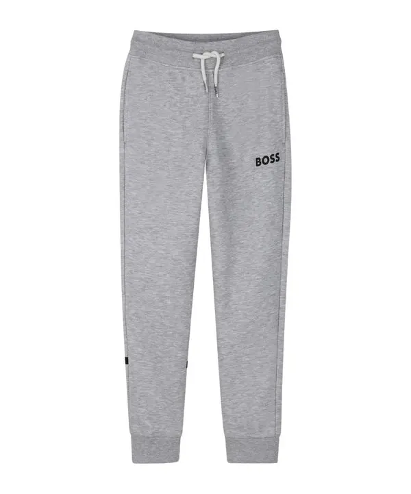 Hugo Boss Joggers With Logo Detail - Grey