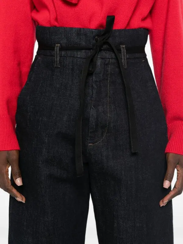 Barena Venezia Paper-bag-waist Tie-fastening Jeans