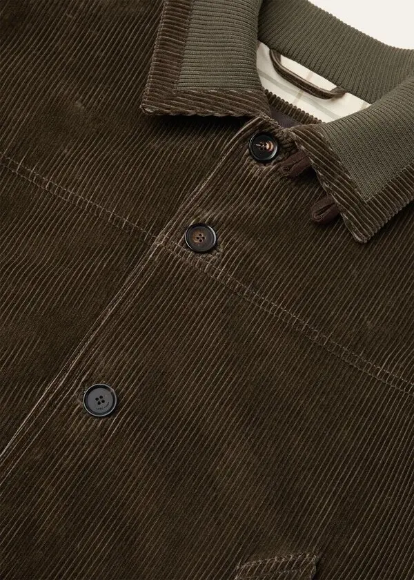 Loro Piana Maremma Corduroy Bomber Jacket