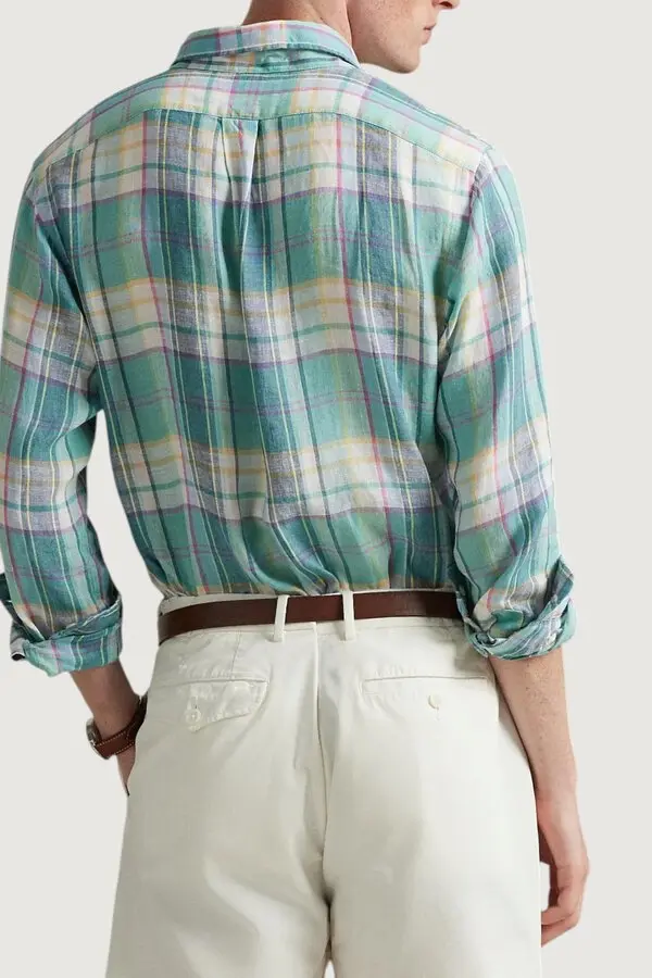 Polo Ralph Lauren Checked Linen Shirt
