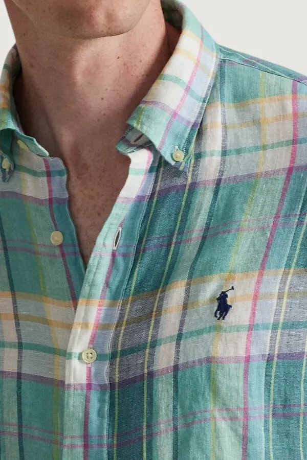 Polo Ralph Lauren Checked Linen Shirt