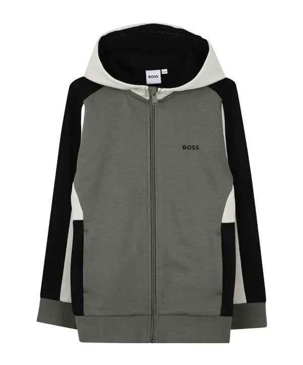 Hugo Boss Long Sleeve Zip-up Hoodie