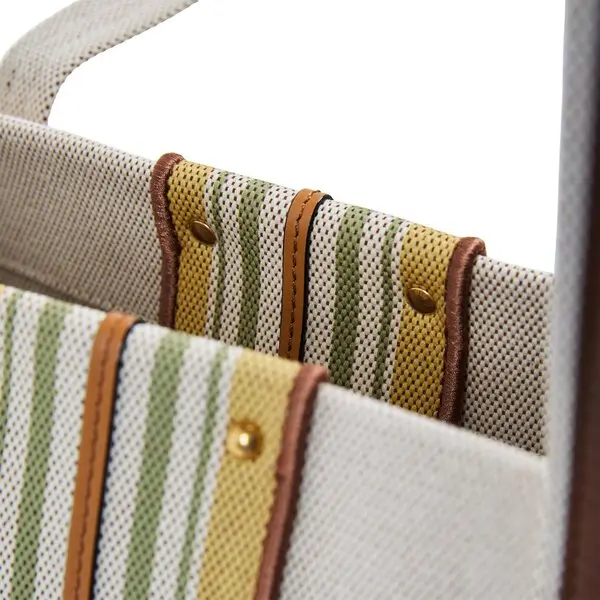Chloé Canvas Tote Bag With Embroidered Logo