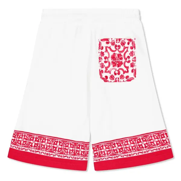 Dolce & Gabbana Printed Drawstring Shorts
