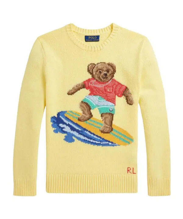 Polo Ralph Lauren Long-sleeve Knit Top - Gold