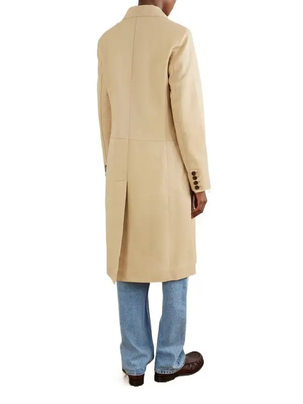 Staud Minimalist Lambskin Coat