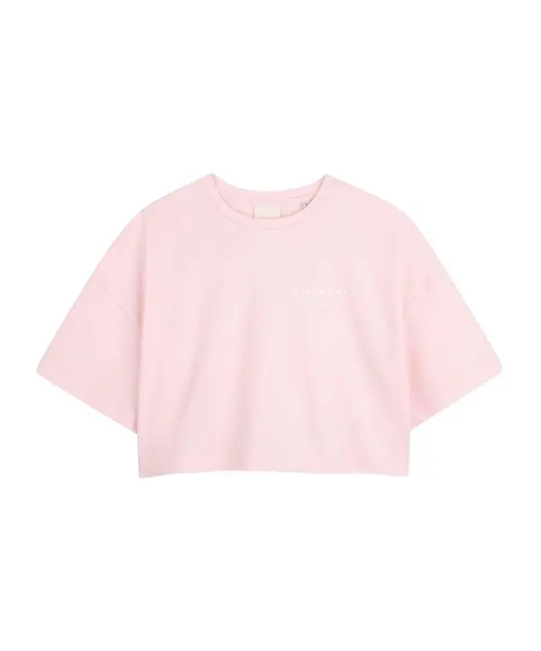 Givenchy Crew Neck Cropped Shortsleeve Tshirt