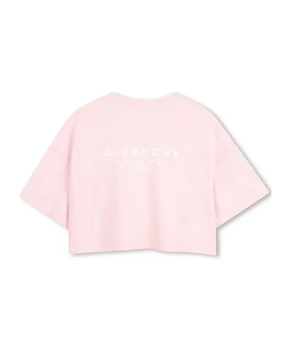 Givenchy Crew Neck Cropped Shortsleeve Tshirt