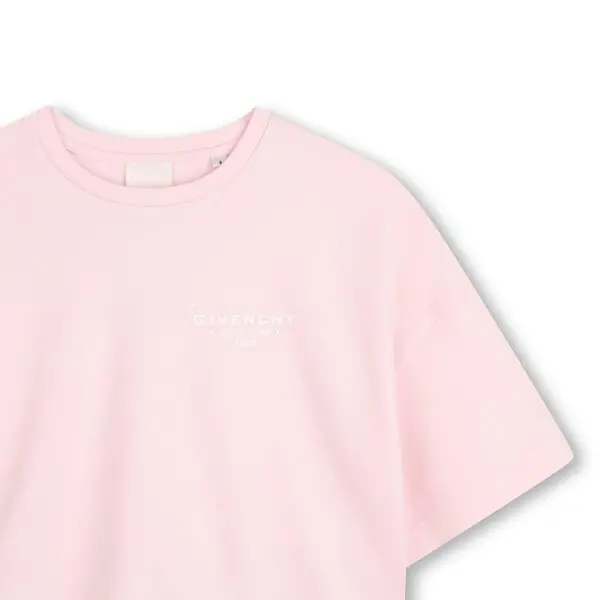 Givenchy Crew Neck Cropped Shortsleeve Tshirt