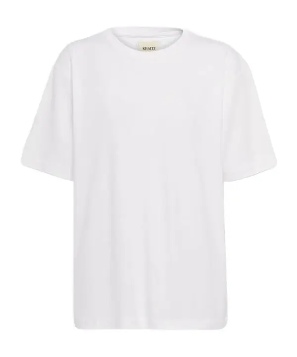 Khaite Winsley Cotton Ribbed T-shirt