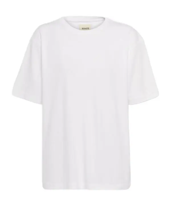 Khaite Winsley Cotton Ribbed T-shirt