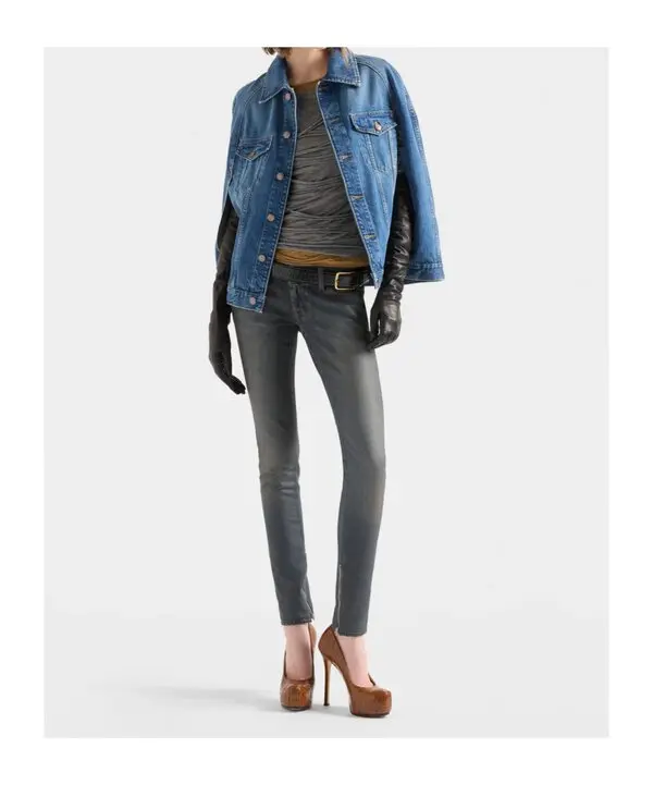7 For All Mankind Slim Fit Ankle Zip Jeans
