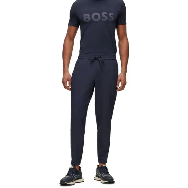 Hugo Boss Solid Color Casual Pants
