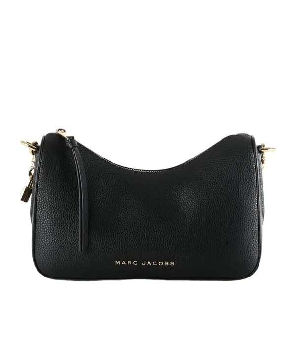 Marc Jacobs Zippered Shoulder Bag - Black