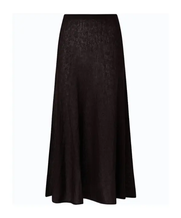 Pinko Knitted A-line Midi Skirt