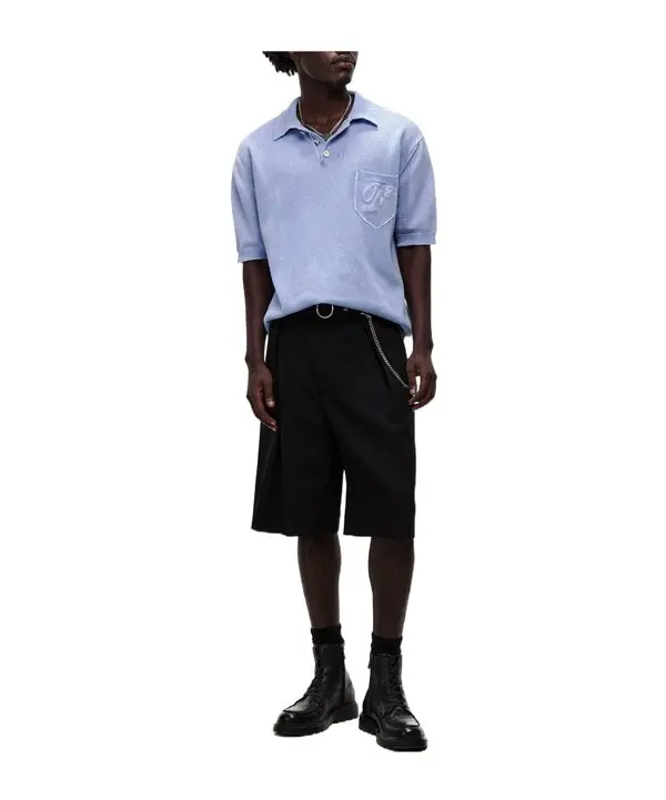 Dsquared2 Shortsleeve Knit Polo Shirt